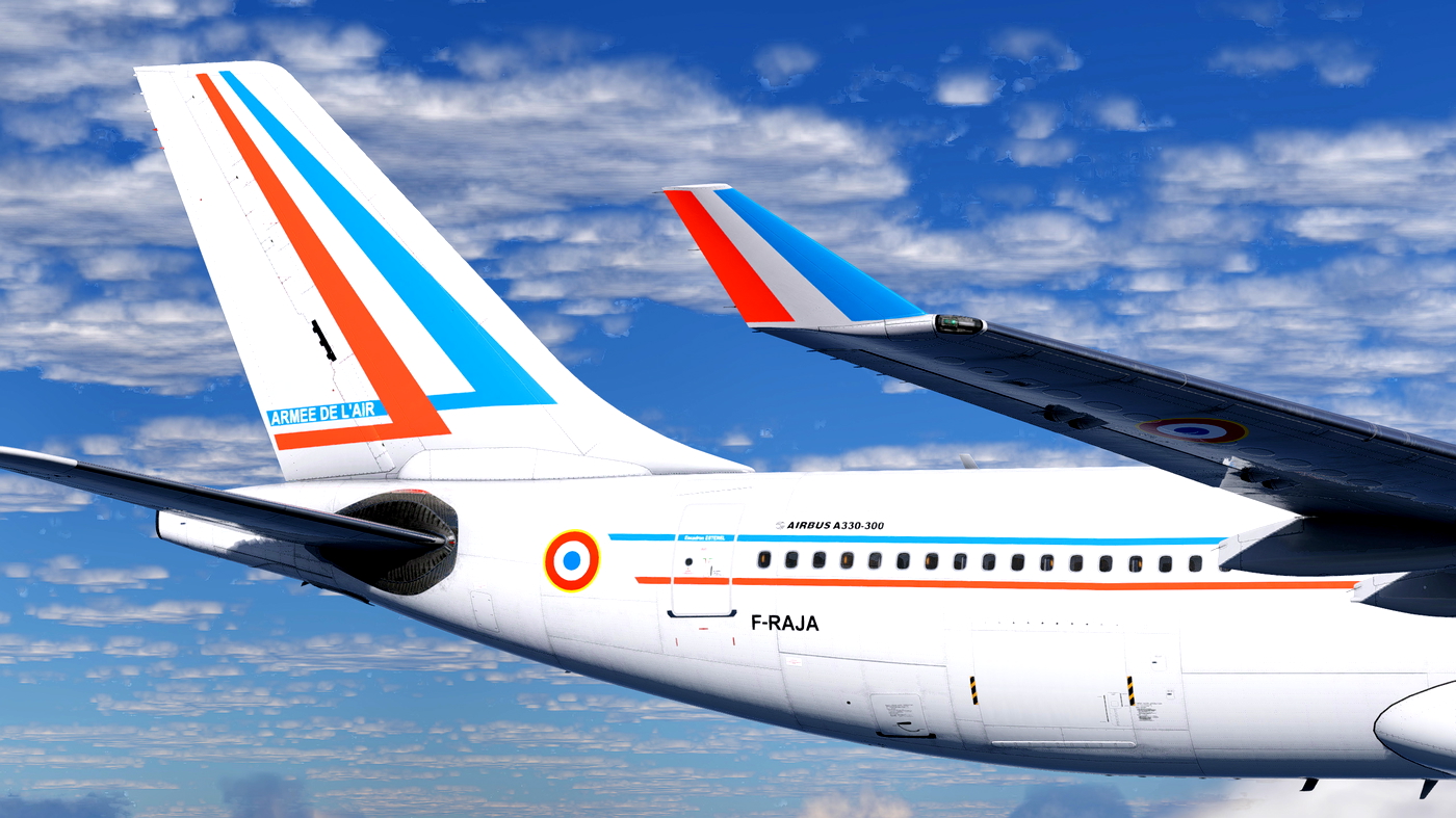 Laminar A330 FRENCH AIR FORCE (F-RAJA) - X-Plane.to