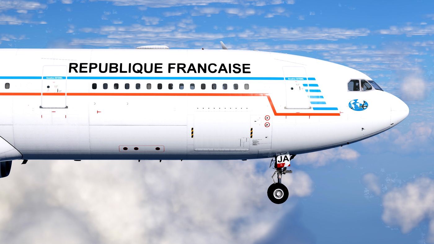 Laminar A330 FRENCH AIR FORCE (F-RAJA) - X-Plane.to