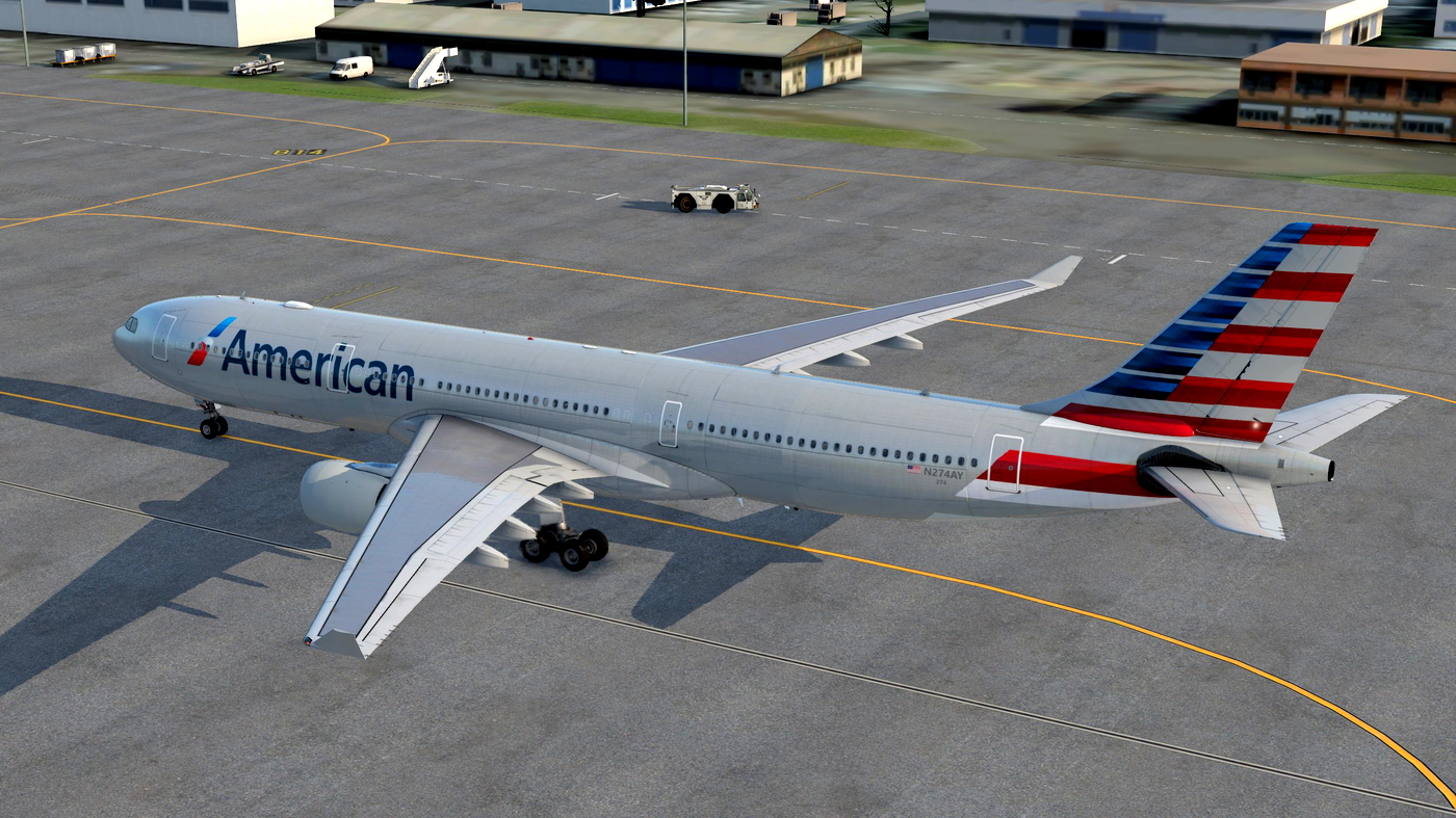 Laminar Research Airbus A330-300 | American Airlines » X-Plane 12