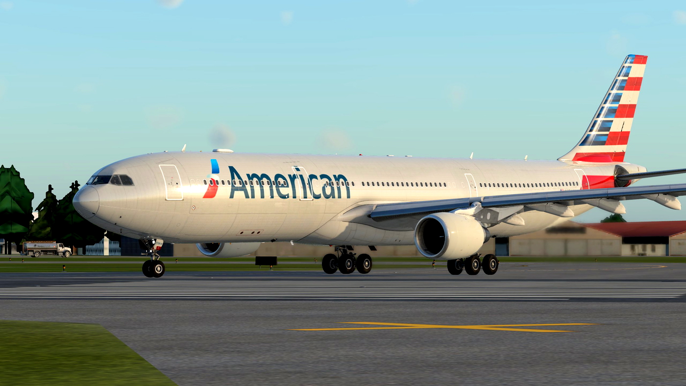 Laminar Research Airbus A330-300 | American Airlines » X-Plane 12