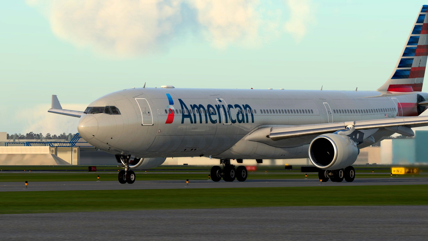 Laminar Research Airbus A330-300 | American Airlines » X-Plane 12