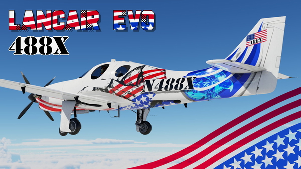 Lancair Evolution EVOT-850 Liveries for X-Plane 12 | X-Plane.to
