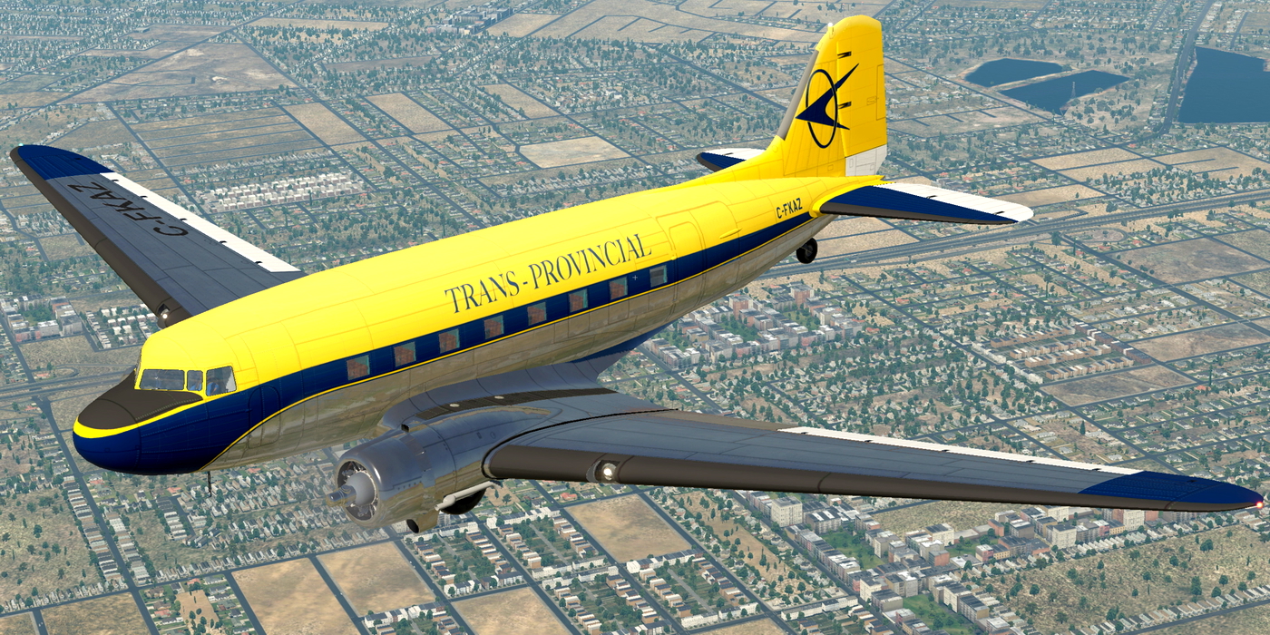 Legacy of Liveries #2: MSN 19345 for VSKYLABS C-47 Skytrain and DC-3 ...