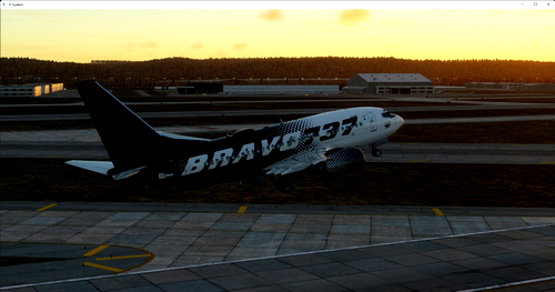 LEVELUP 737-600 BRAVO 737 HOUSE LIVERY » X-Plane 12