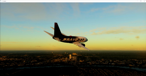 LEVELUP 737-600 BRAVO 737 HOUSE LIVERY » X-Plane 12