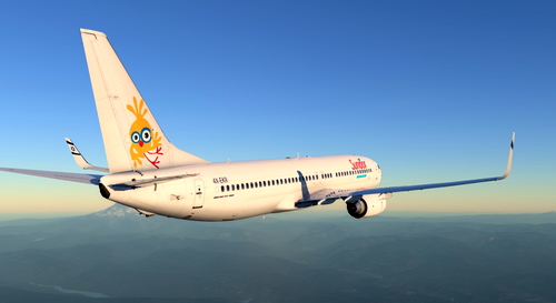 LevelUp B737-800NG Sun D'Or | 4K » X-Plane 12