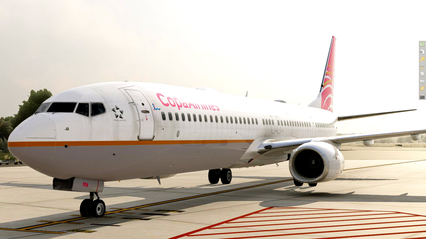 LevelUP Boeing 737-900ER V2 – Copa Airlines (HP-9926CMP) | 8K - X-Plane.to