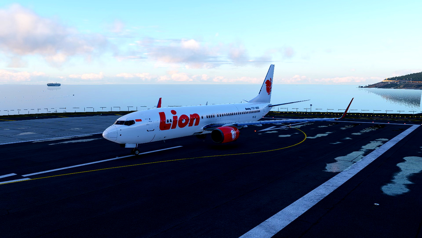 Lion Air Indonesia Boeing 737 MAX 8 Zibo B7M8 X-Plane Livery - X-Plane.to