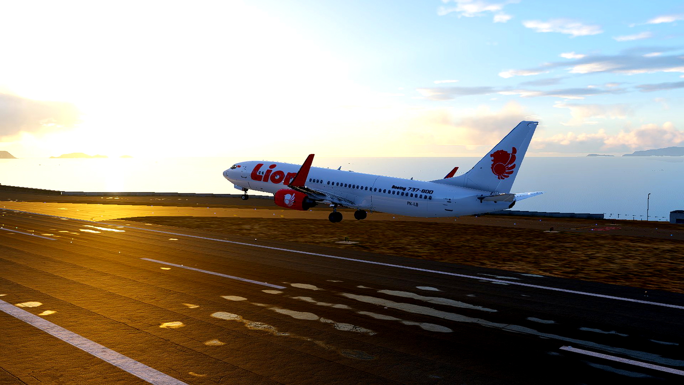 Lion Air Indonesia Boeing 737 MAX 8 Zibo B7M8 X-Plane Livery - X-Plane.to