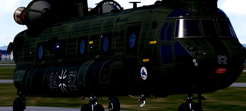 Livery for Xtrident CH47 1./HSG64 Luftwaffe 84+52 German Airforce ...