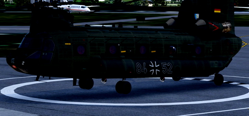 Livery for Xtrident CH47 1./HSG64 Luftwaffe 84+52 German Airforce ...