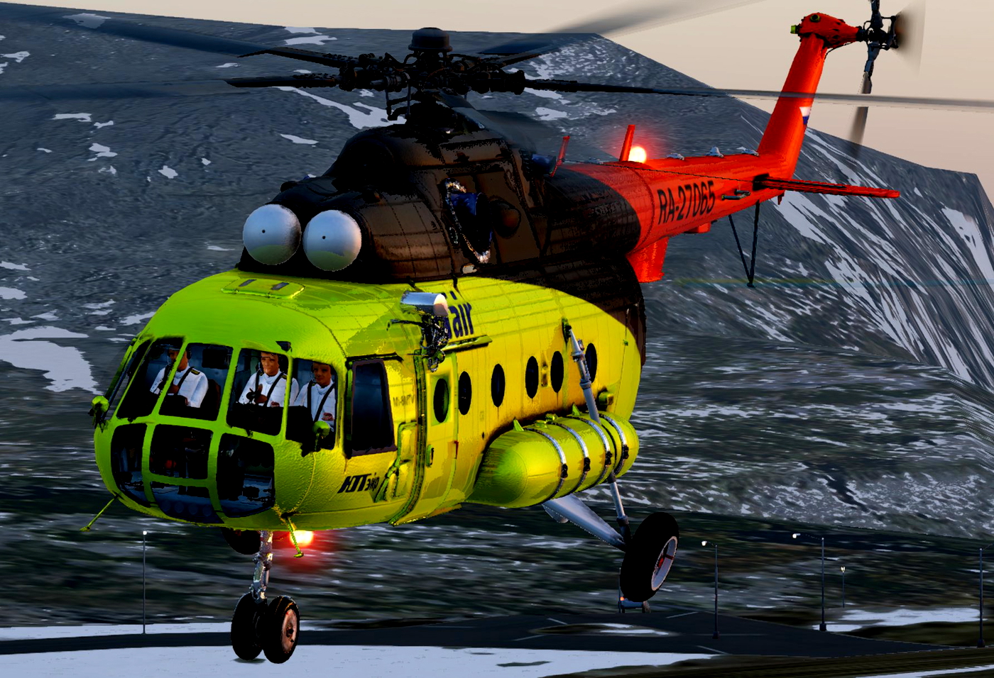 Livery on Mil' MI-8MTV HIP UTair RA-27065 - X-Plane.to