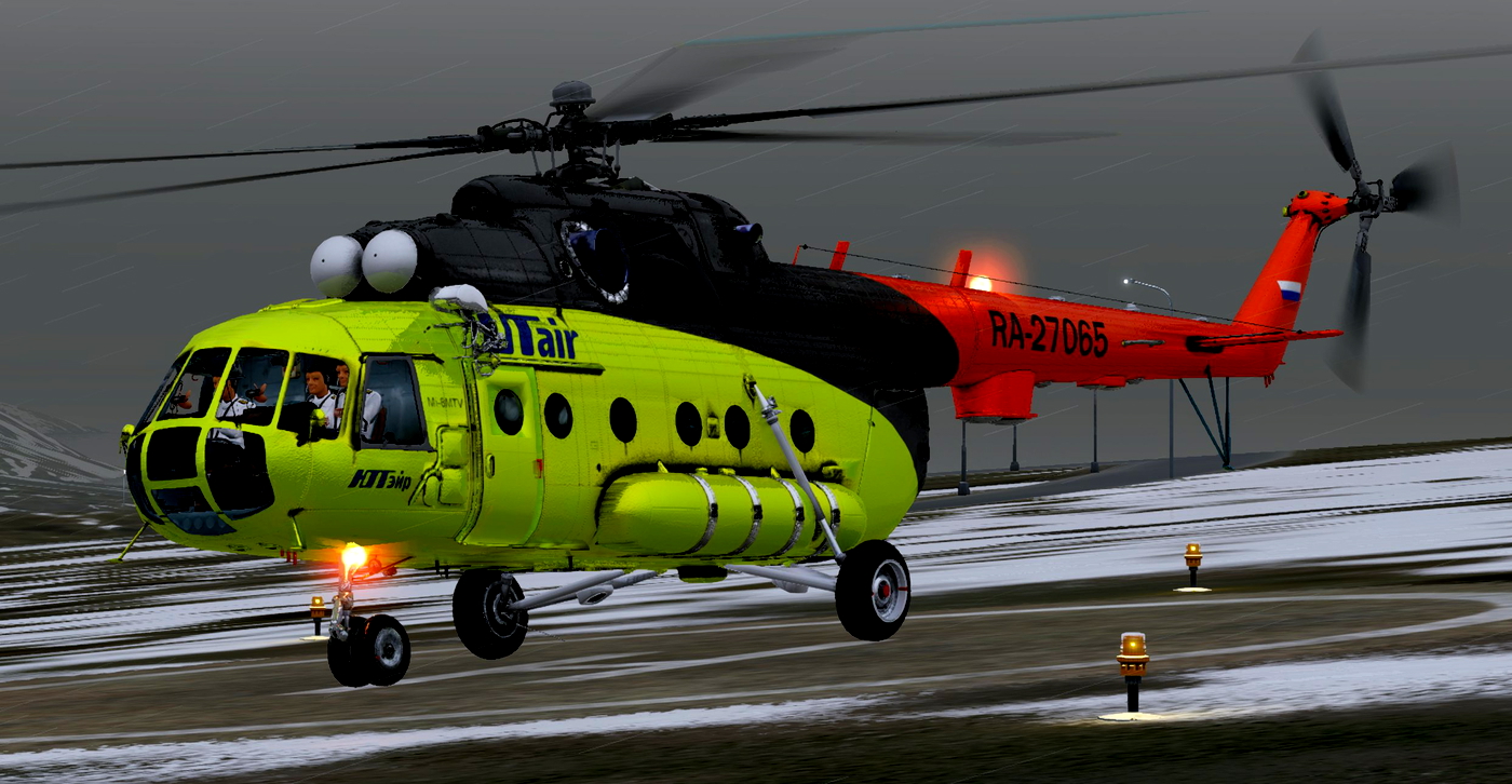Livery on Mil' MI-8MTV HIP UTair RA-27065 - X-Plane.to