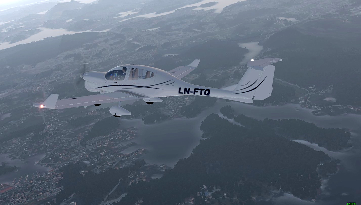 LN-FTQ | SimSolutions DA40NG | Real-Life Custom Decals - X-Plane.to