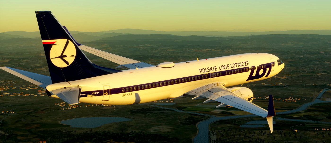 LOT Polish Airlines old livery for LevelUp 737-800NG - X-Plane.to