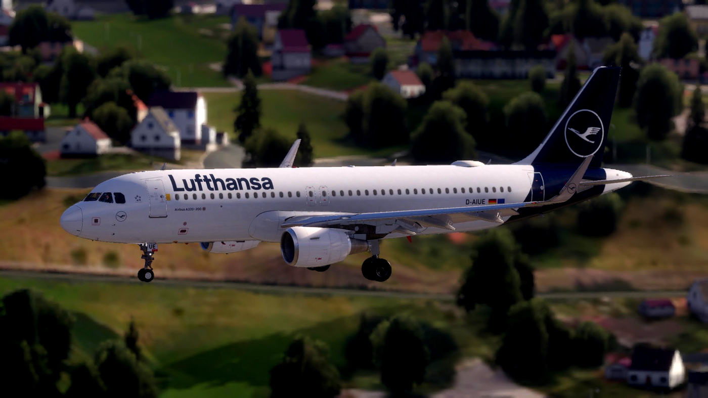 ⚡LUFTHANSA / D-AIUE / AIRBUS A320 [CEO MODE] - X-Plane.to
