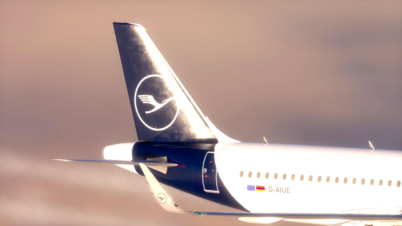 ⚡LUFTHANSA / D-AIUE / AIRBUS A320 [CEO MODE] - X-Plane.to