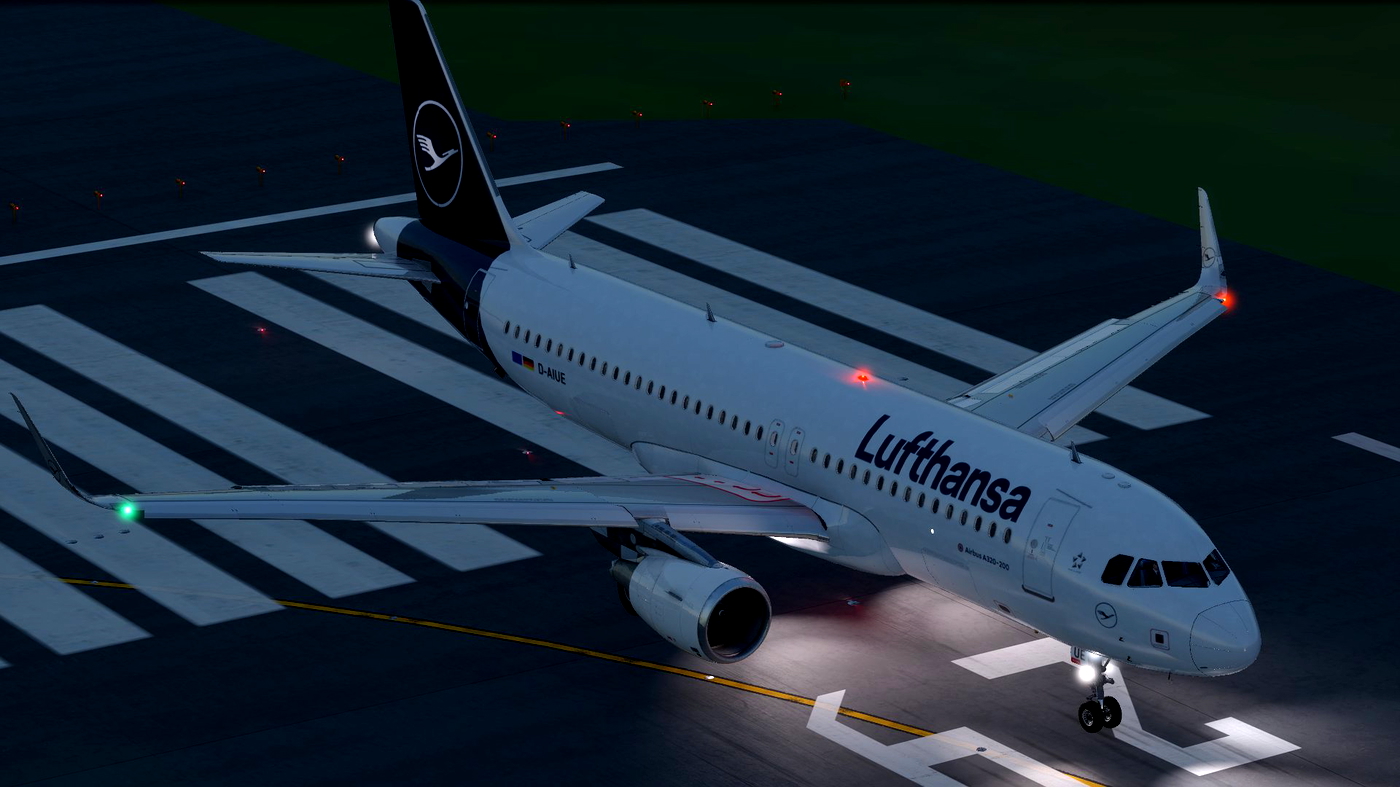 ⚡LUFTHANSA / D-AIUE / AIRBUS A320 [CEO MODE] - X-Plane.to