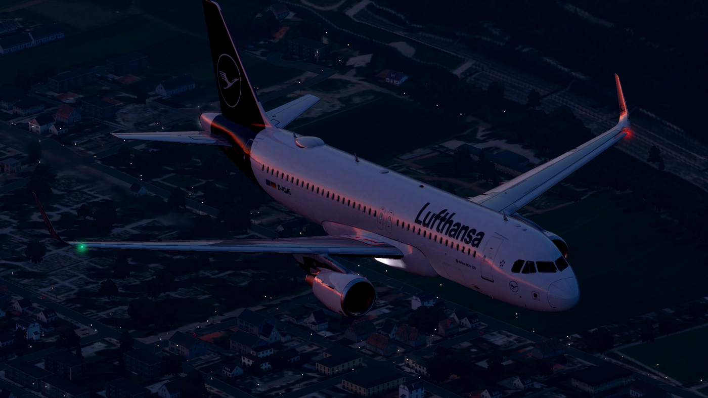 ⚡LUFTHANSA / D-AIUE / AIRBUS A320 [CEO MODE] - X-Plane.to