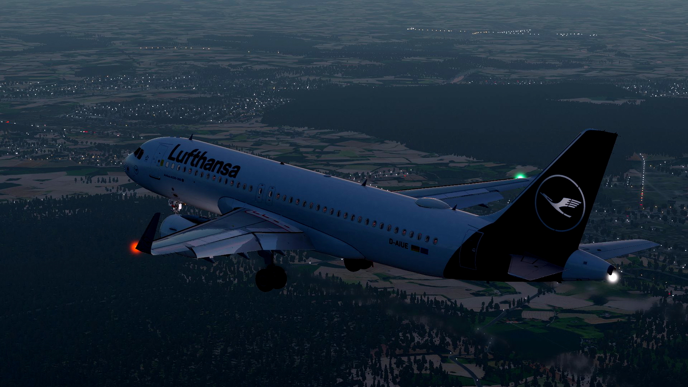 ⚡LUFTHANSA / D-AIUE / AIRBUS A320 [CEO MODE] - X-Plane.to