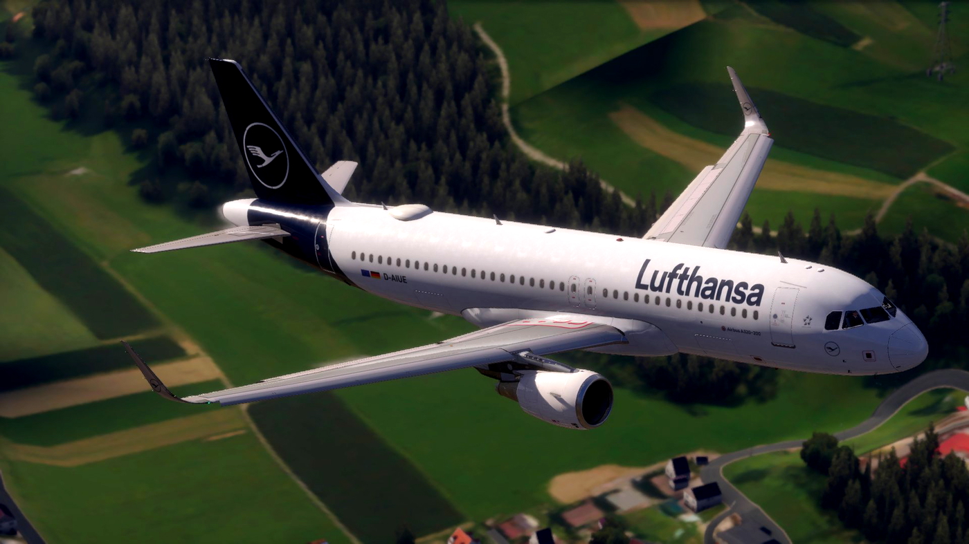 ⚡LUFTHANSA / D-AIUE / AIRBUS A320 [CEO MODE] - X-Plane.to