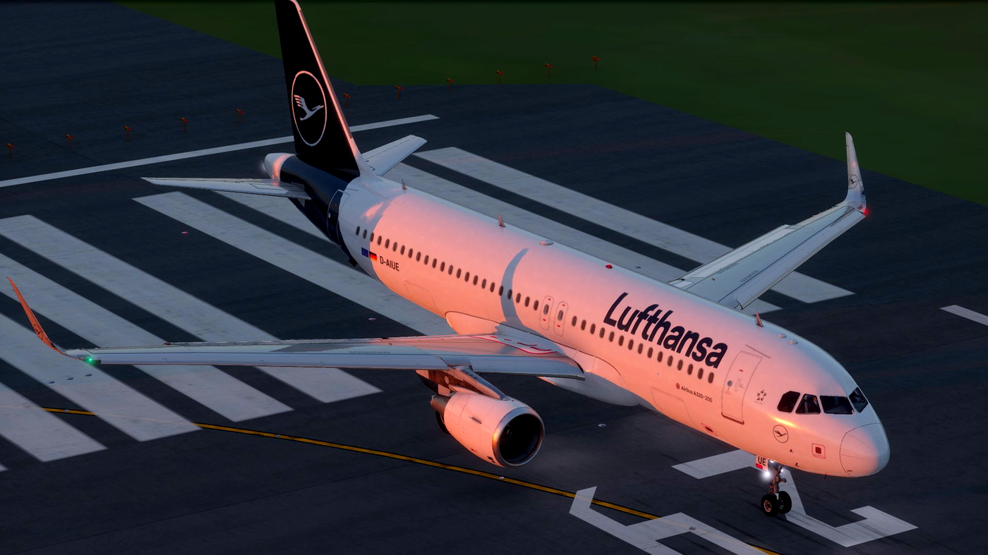 ⚡LUFTHANSA / D-AIUE / AIRBUS A320 [CEO MODE] - X-Plane.to