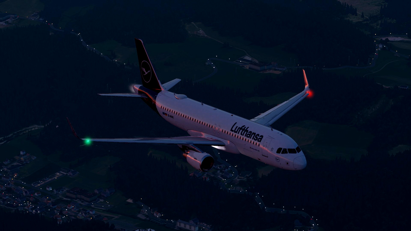 ⚡LUFTHANSA / D-AIUE / AIRBUS A320 [CEO MODE] - X-Plane.to