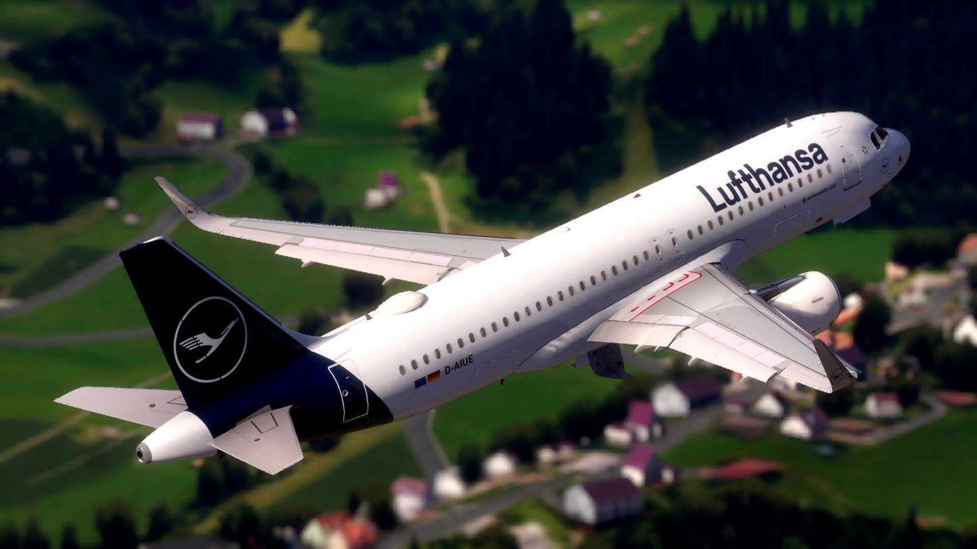 ⚡LUFTHANSA / D-AIUE / AIRBUS A320 [CEO MODE] - X-Plane.to