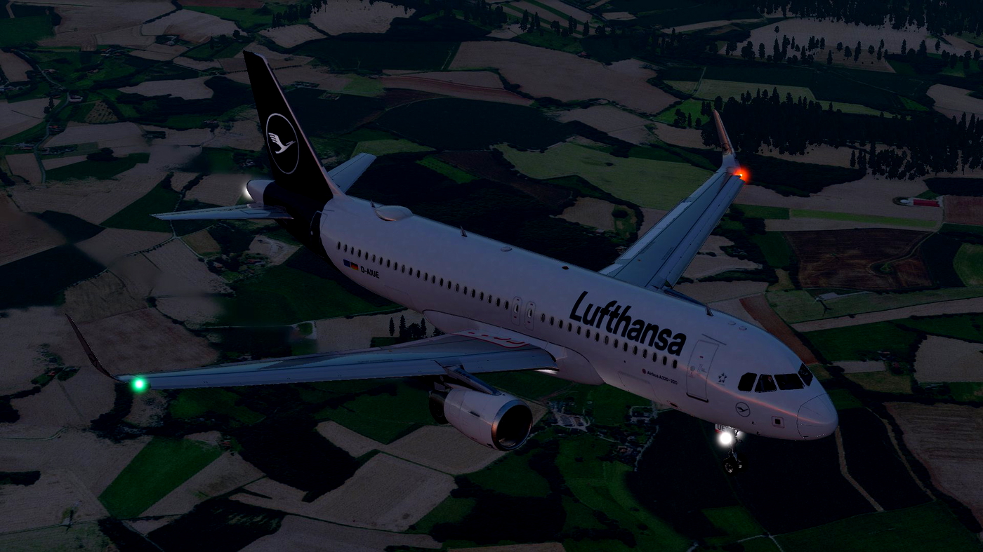 ⚡LUFTHANSA / D-AIUE / AIRBUS A320 [CEO MODE] - X-Plane.to