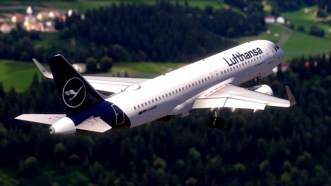 ⚡LUFTHANSA / D-AIUE / AIRBUS A320 [CEO MODE] - X-Plane.to