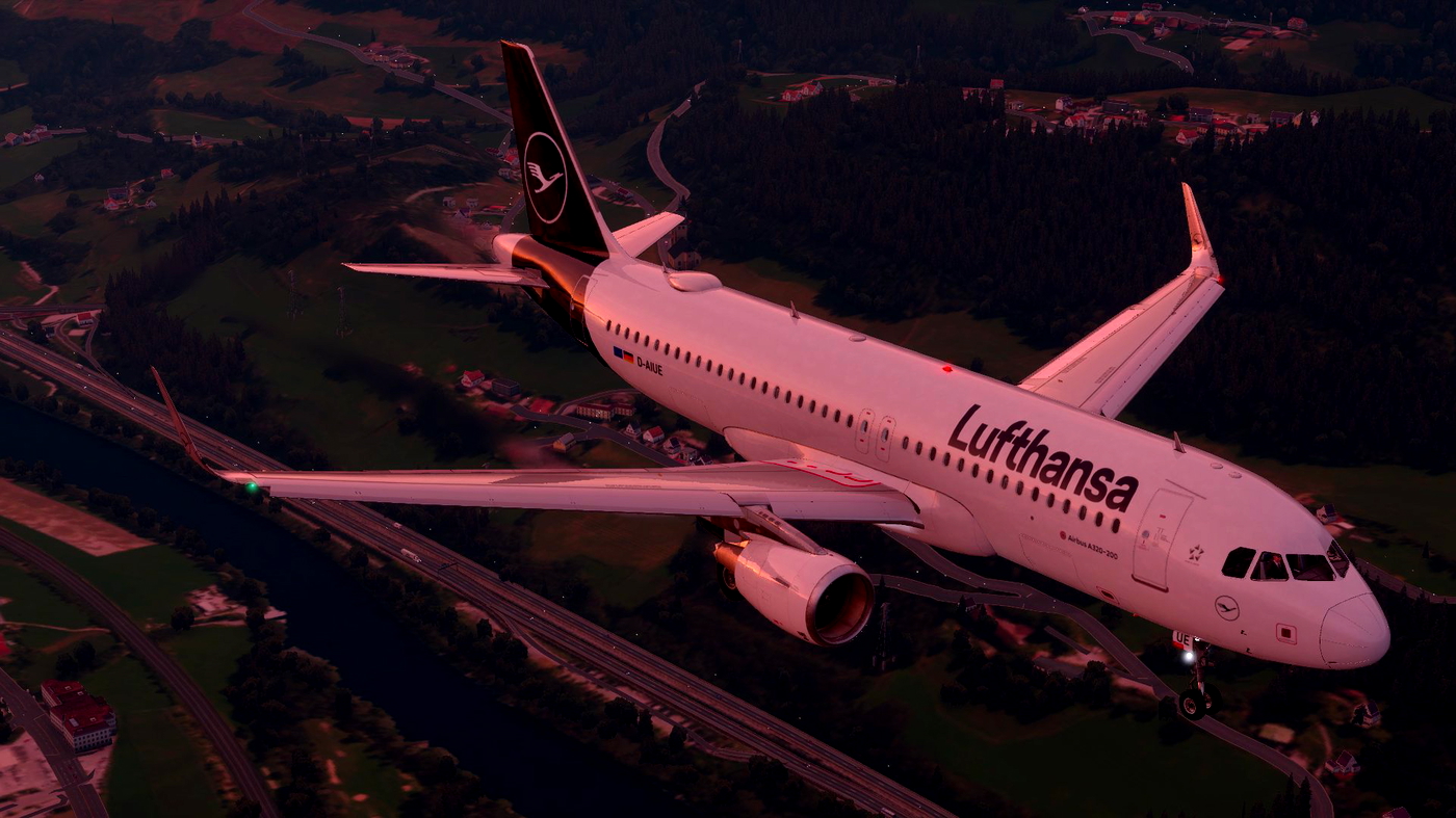 ⚡LUFTHANSA / D-AIUE / AIRBUS A320 [CEO MODE] - X-Plane.to