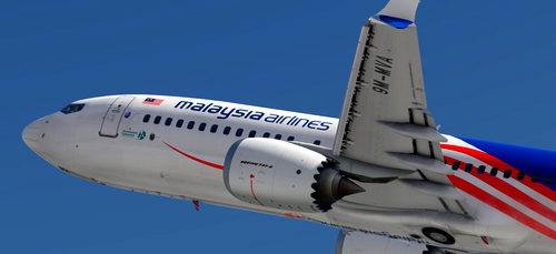 Malaysia Airlines | Boeing 737 MAX 8 » X-Plane 12