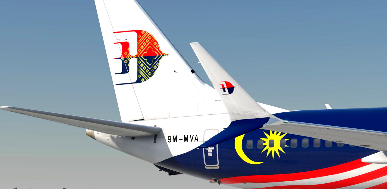 Malaysia Airlines Boeing 737 MAX 8 | 9M-MVA » X-Plane 12