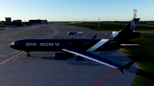 MD-11 Rotate Russian post (Cargo) XP11/12 » X-Plane 12