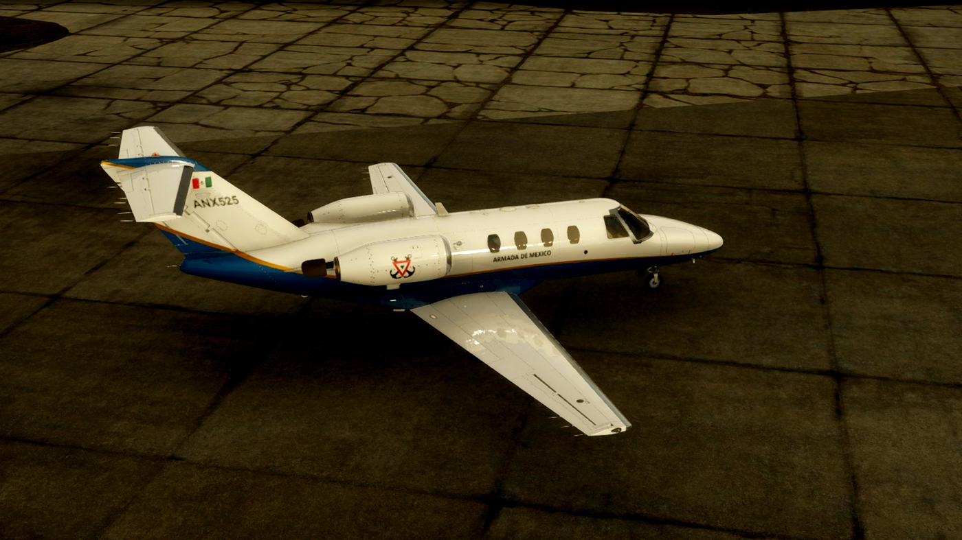 Mexican Navy TorqueSim CitationJet 525 » X-Plane 12