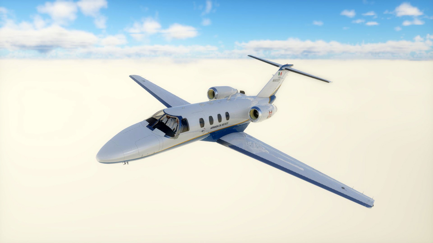 Mexican Navy TorqueSim CitationJet 525 » X-Plane 12