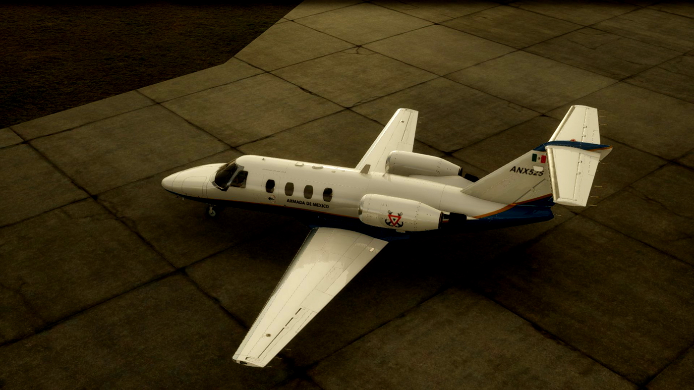 Mexican Navy TorqueSim CitationJet 525 - X-Plane.to