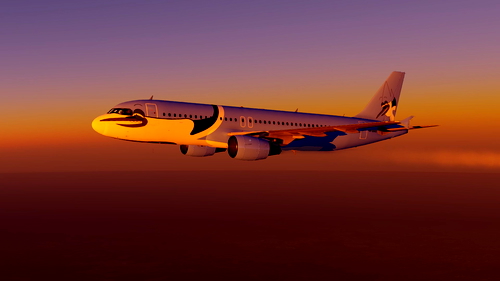 Mordecai livery for Felary A320 » X-Plane 12