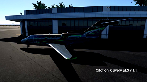 N012SM Citation X Livery pt.3 » X-Plane 12