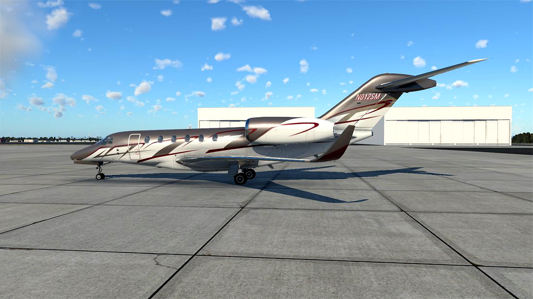 N012SM Citation X Livery pt.3 » X-Plane 12