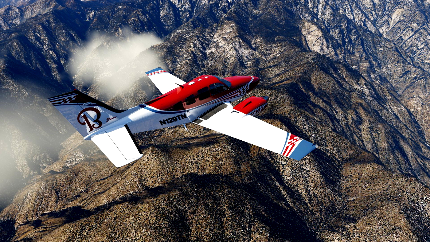 N129TN Beechcraft Baron 58 livery - X-Plane.to