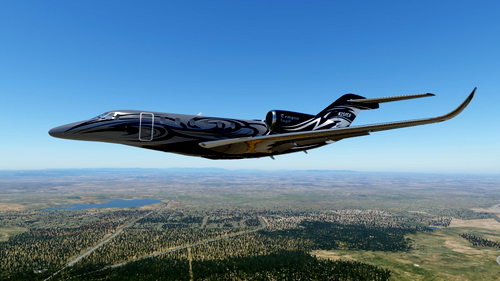 N250CB Citation X Livery » X-Plane 12