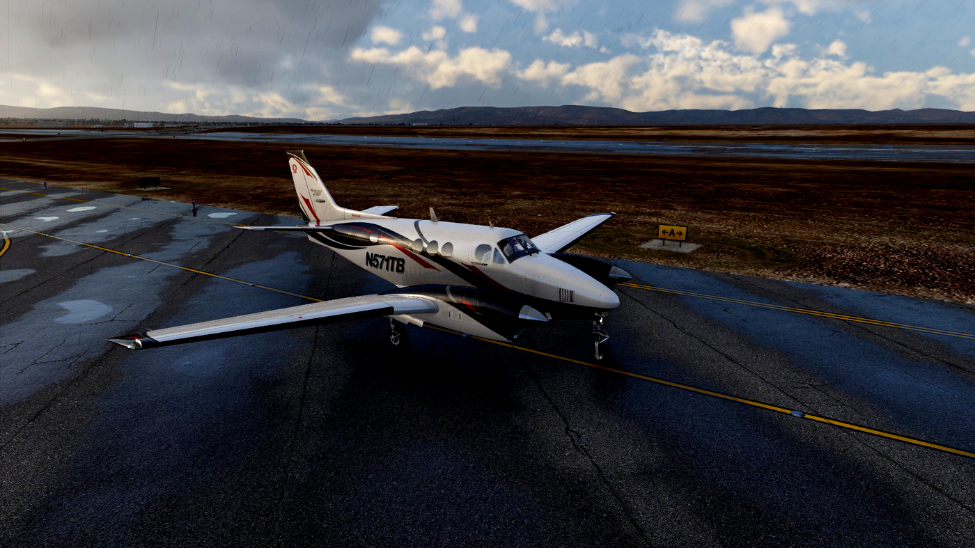 N571TB Beechcraft King Air C90B livery - X-Plane.to