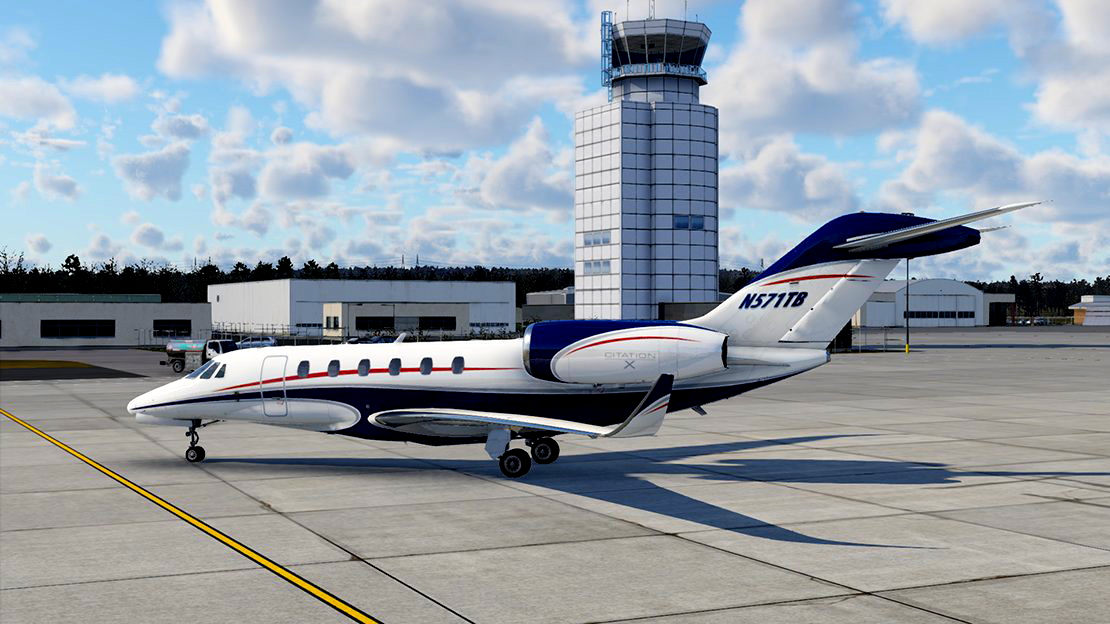 N571TB Citation X Livery pt. 2 » X-Plane 12