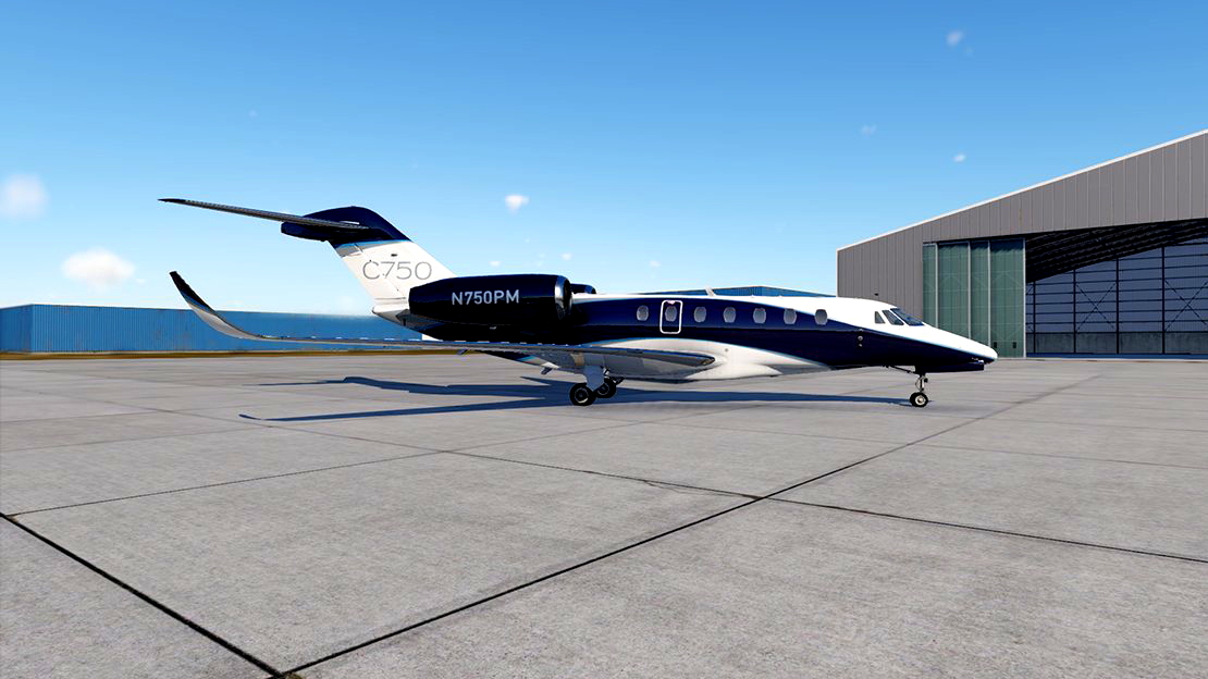 N750PM Citation X Livery pt.6 » X-Plane 12