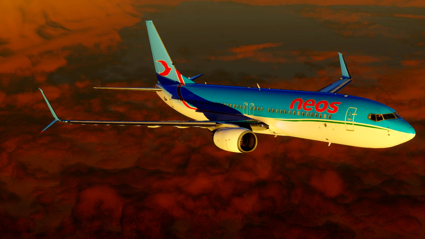 Neos I-NEOZ for Zibo B737-800 - X-Plane.to