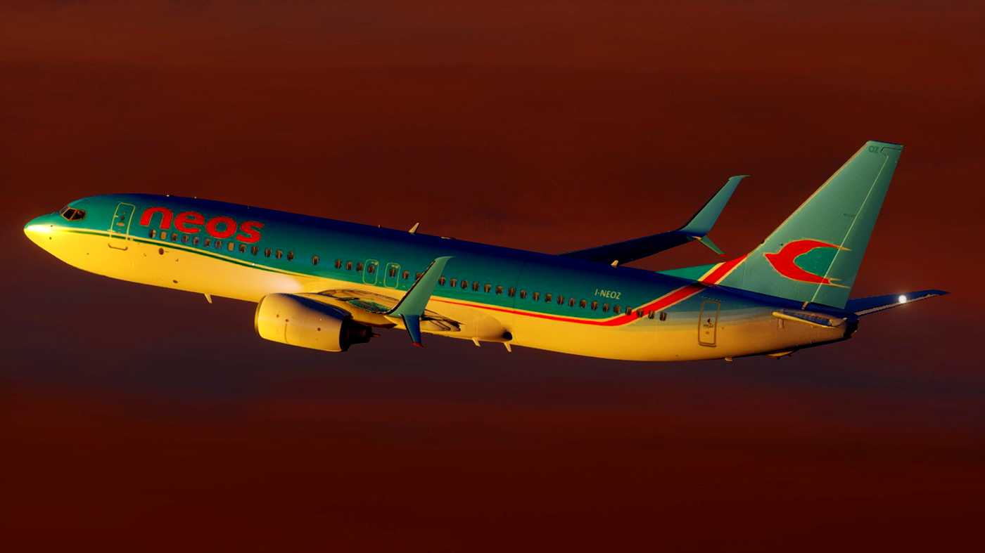 Neos I-NEOZ for Zibo B737-800 - X-Plane.to