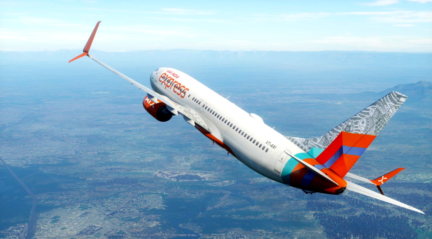 New Air India Express VT-AXI for the Zibo 737-800 - X-Plane.to
