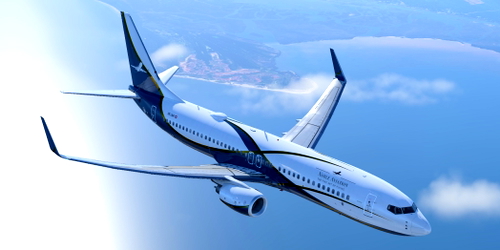 Noble Aviation (OE-LNA) B737-800 ZiboMod » X-Plane 12