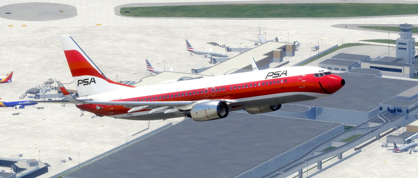 Pacific Southwest Airlines N988SP | World’s Friendliest Airline - X ...